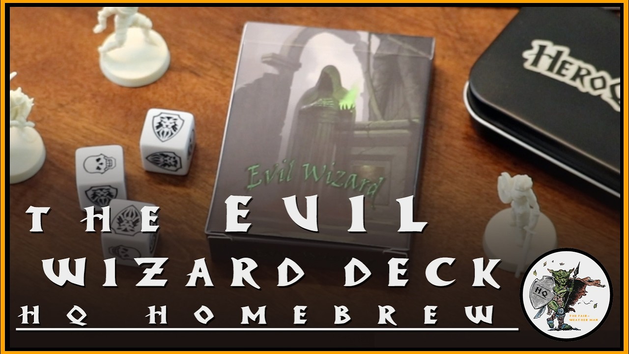ZARGON Strikes Back! This HOMEBREW Evil Wizard Deck Makes HeroQuest ...