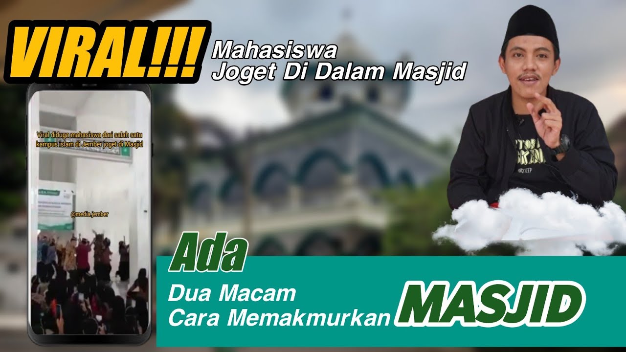 Hanya Orang Yang BERIMAN Yang MEMAKMURKAN MASJID | Apa Saja Contohnya??? - YouTube