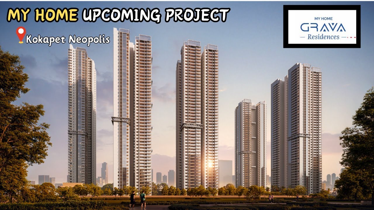 MY HOME Upcoming Project || MY HOME GRAVA RESIDENCES || Premium ...