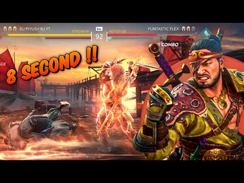 I Can't Survive 8 SECONDS Against THIS Xiang Tzu! || Shadow fight 4 arena