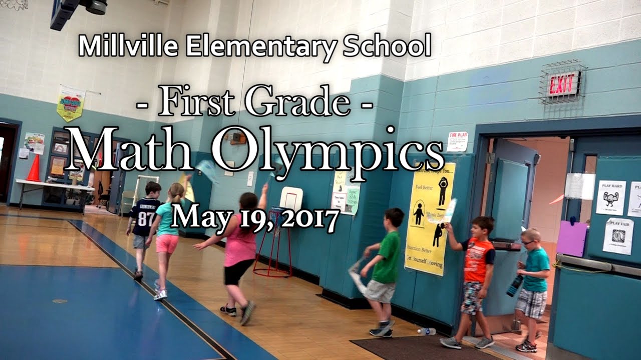 MES | First Grade Math Olympics 5/19/17 - YouTube