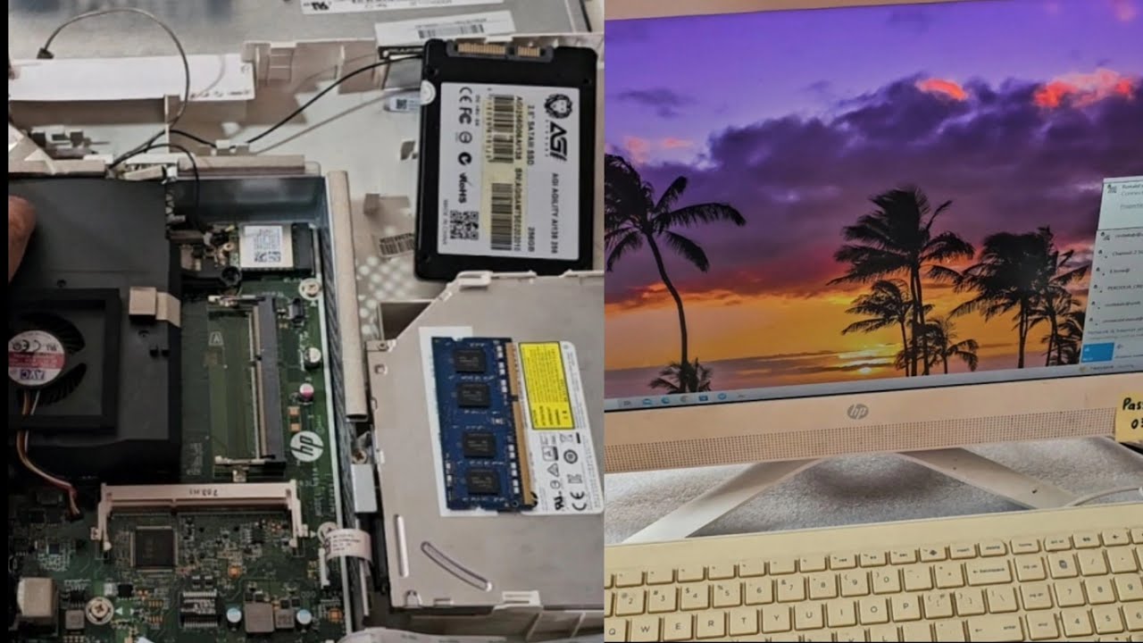 HP computer no power - YouTube