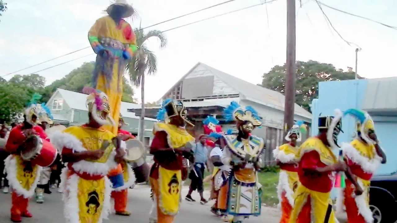 Key West Junkanoos in the Goombay parade - YouTube