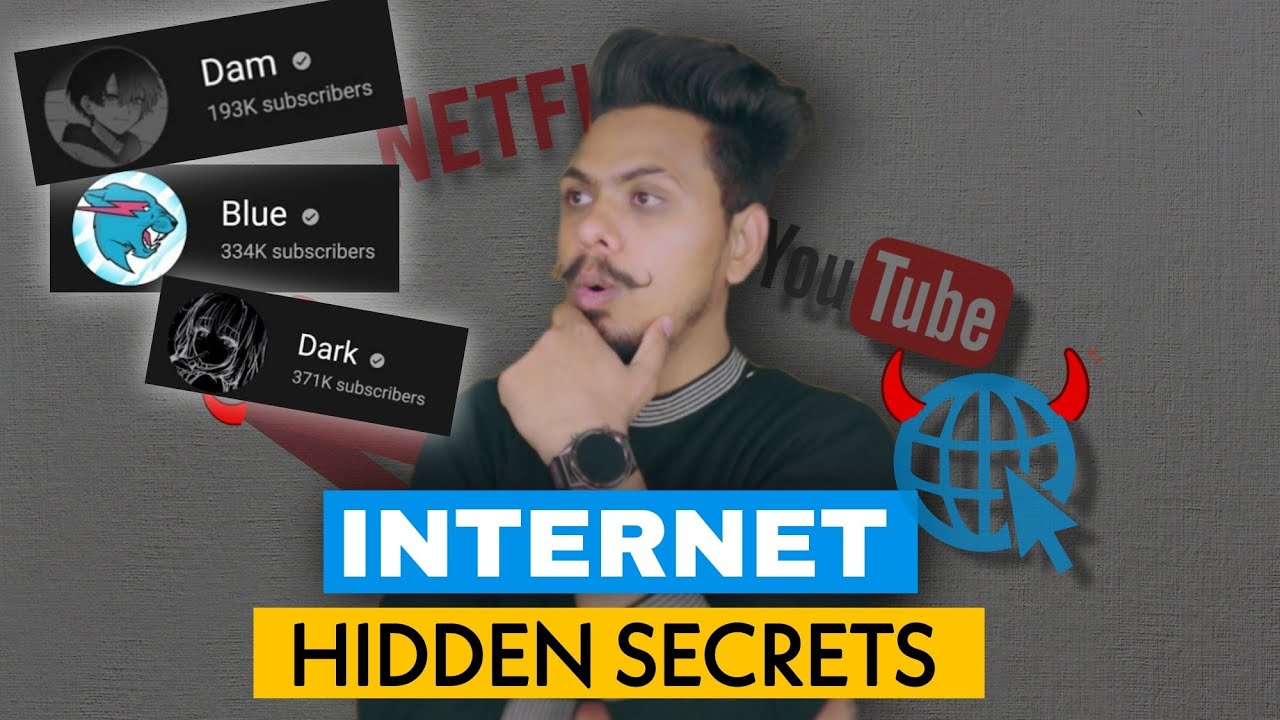 😨Hidden SECRETS on The Internet 🌎 | आँख फाड़ देने वाले INTERNET रहस्य ...