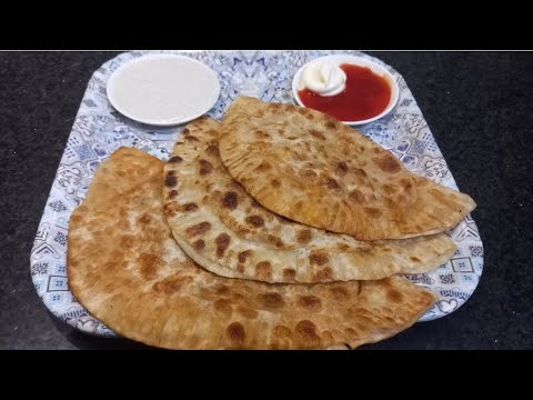 Mazedar crispy chicken cheese Paratha🤎😍😋|Lofty Vlog| - YouTube