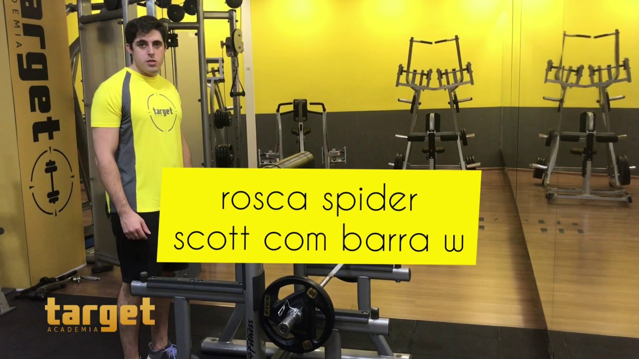 ROSCA SPIDER SCOTT COM BARRA W - YouTube