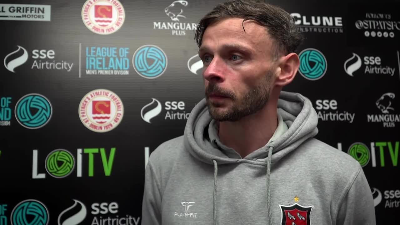 Dundalk captain Andy Boyle after win over St Pat's - YouTube