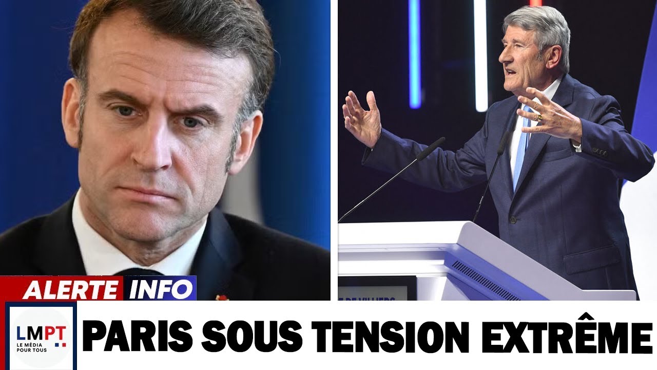 Philippe de Villiers accuse Macron : l’intendant du déclassement et du ...