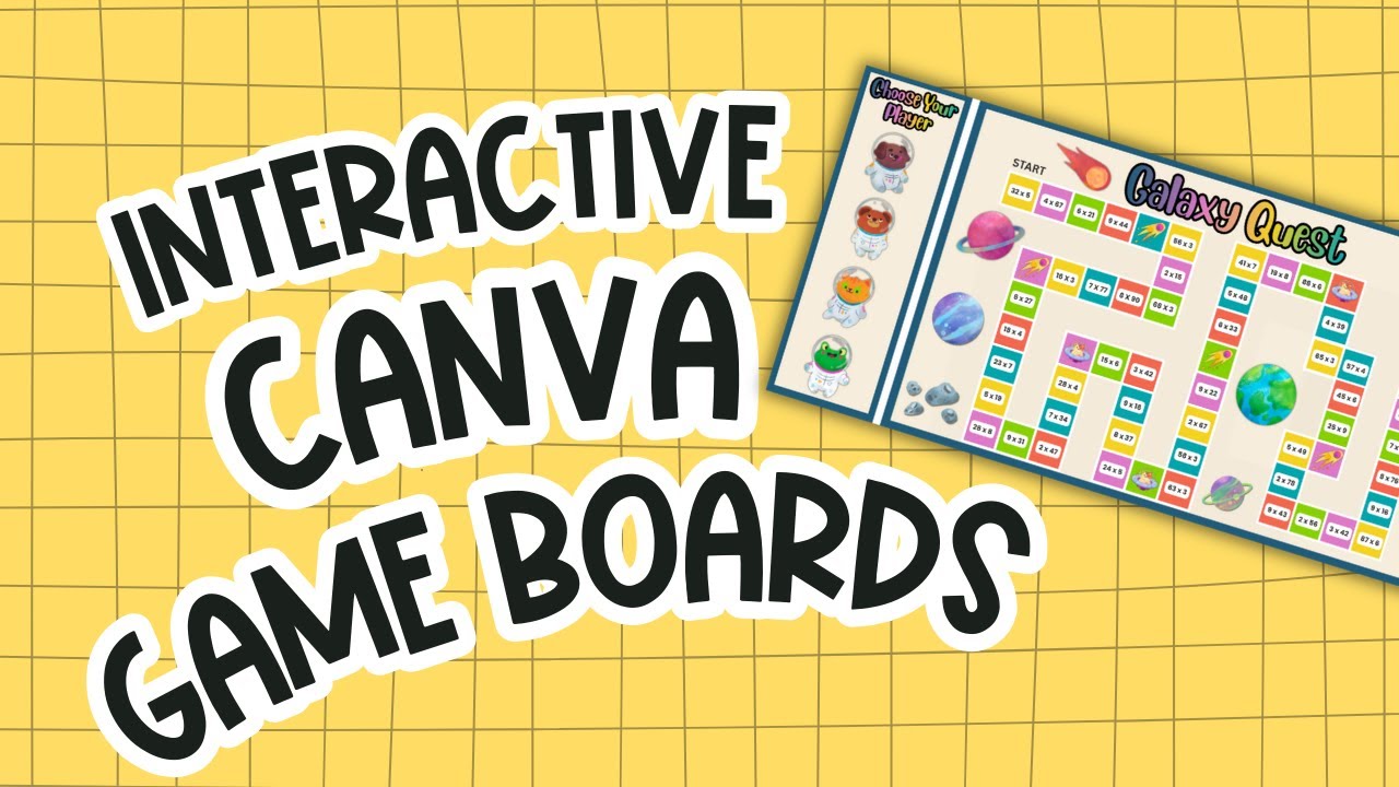 Create Your Own Interactive Game Board in Canva to Use in the Classroom ...