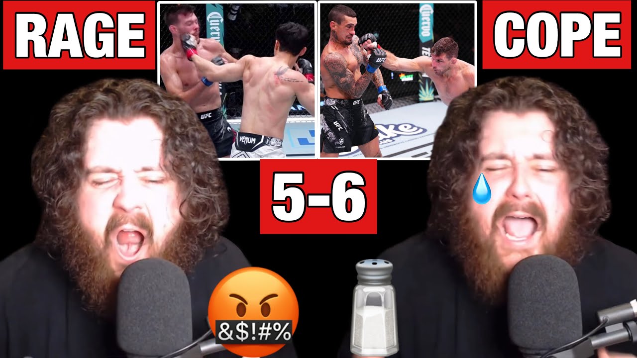 THE MMA GURU RAGES and COPES OVER WRONG FIGHT PICKS - YouTube
