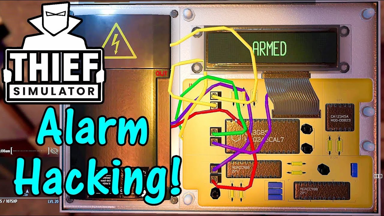 Let's Play Thief Simulator #12: Alarm Hacking! - YouTube