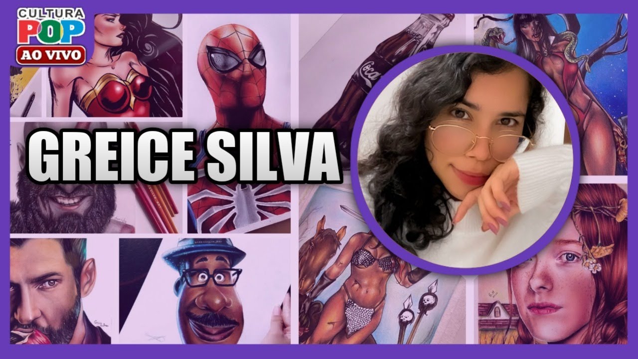 #087 Greice Silva ART - ilustradora e Desenhista - YouTube