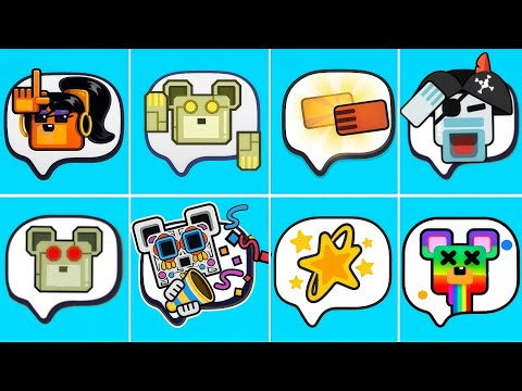 All 12 Secret Chests & Emotes | Multiplayer Super Bear Adventure Gameplay Walkthrough