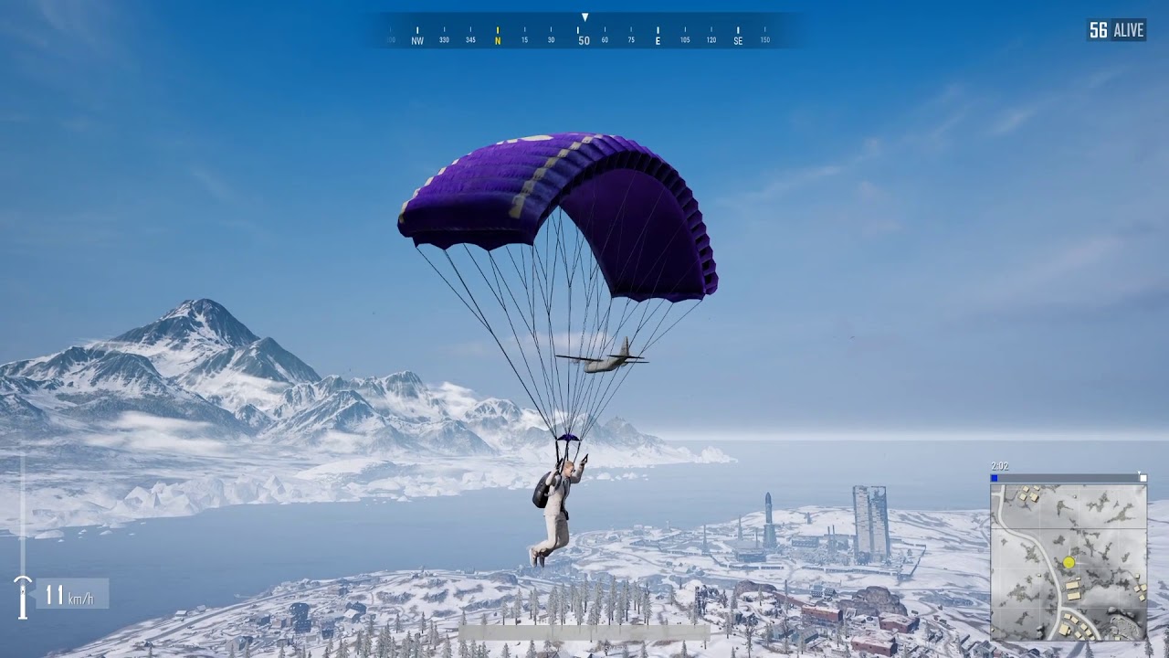 Parachute fun - PUBG - YouTube