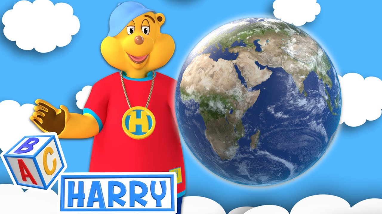 Learn About The World | ABC Harry Nursery Rhymes & Kids Songs - YouTube