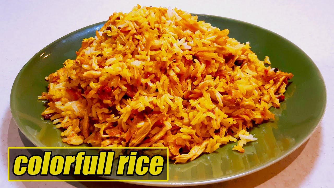 colorful rice: Flavors and Colors Blending. An Exquisite Experience ...