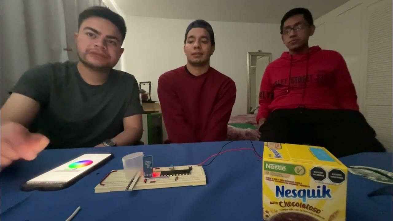 Práctica 6.2 UART-BlueTooth-Led Direccionable - YouTube