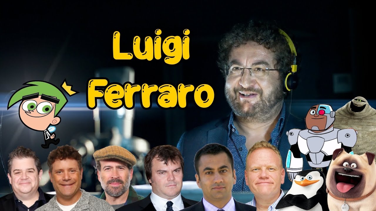 Intervista a Luigi Ferraro voce di Patton Oswalt, Larry Joe Campbell, Skipper e Cosmo - YouTube