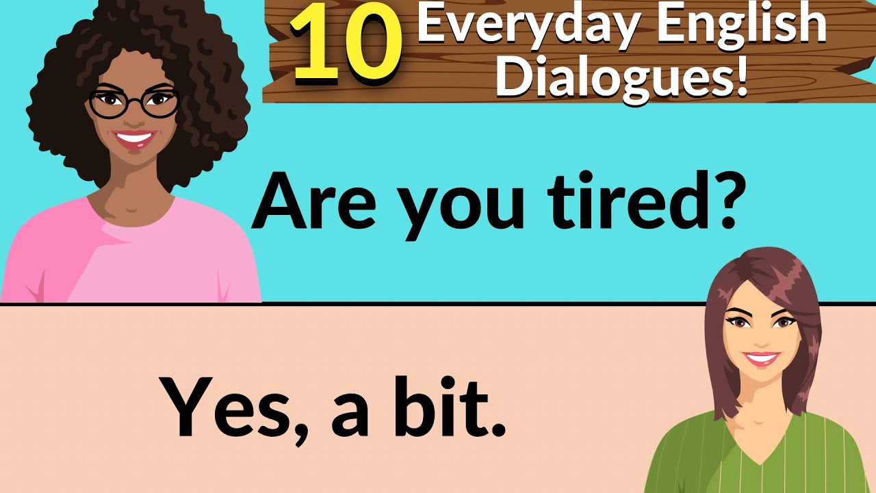 Everyday English Dialogues 10 Short Dialogues English Speaking ...