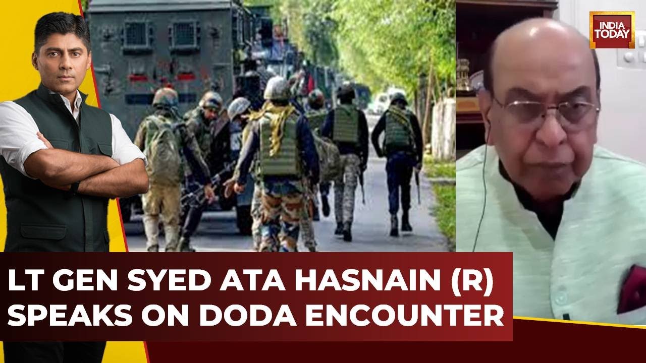 'Operation Assar' On In J&K's Doda | Lt Gen Syed Ata Hasnain (R ...