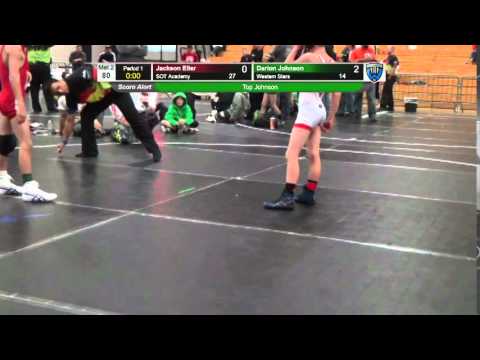 Dual #13 - 80 LBS - Jackson Eller (SOT Academy) vs. Darion Johnson ...
