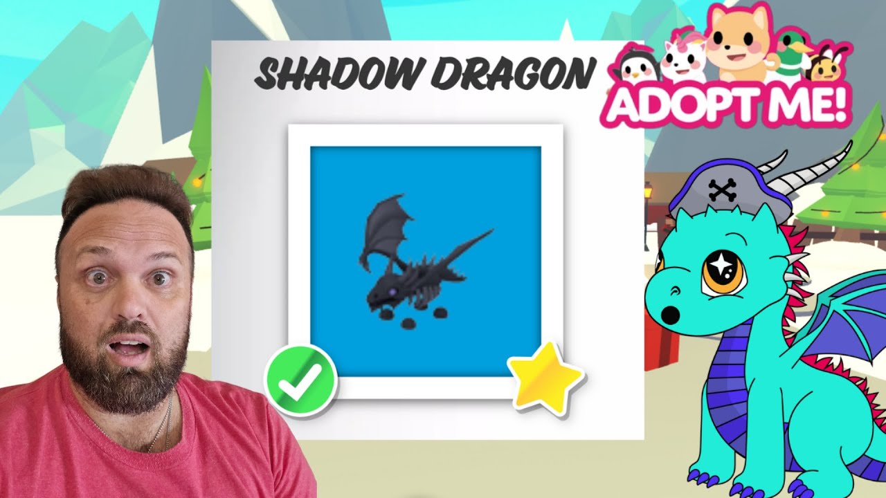 Shadow Dragon Mission* Live in Adopt Me - YouTube
