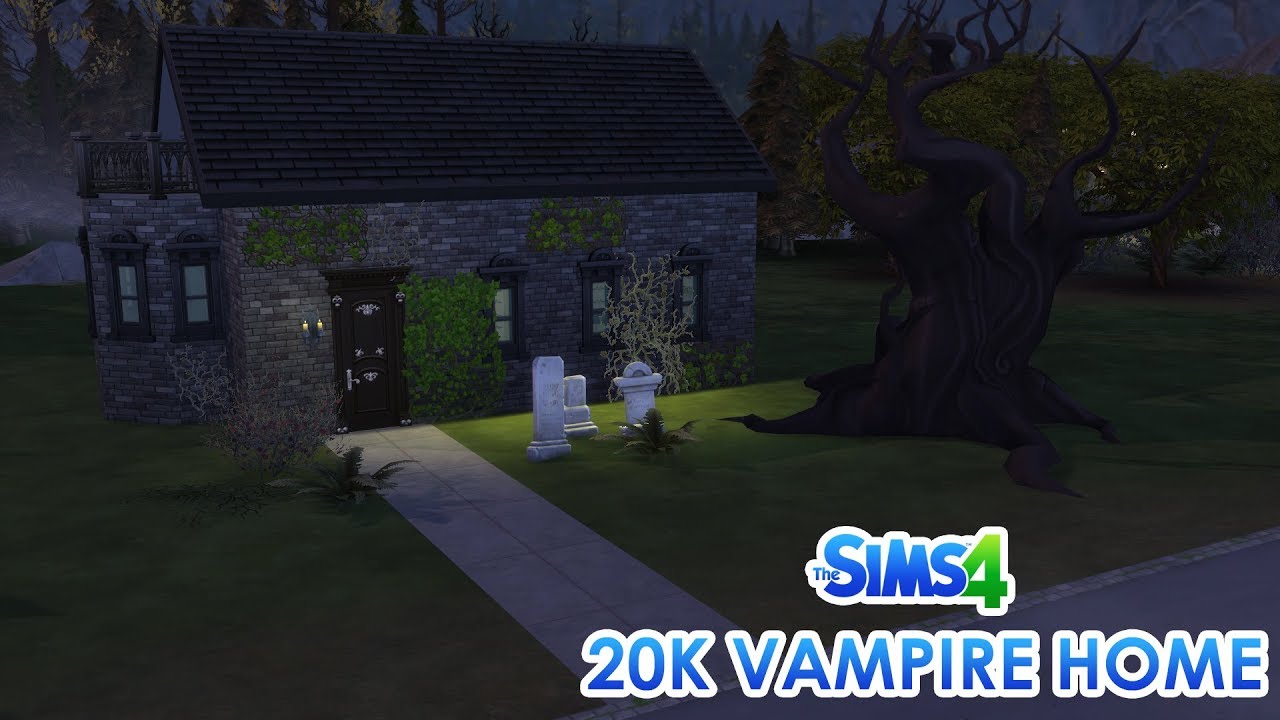 TS4 - 20K VAMPIRE STARTER HOME | TRIXELSOAF - YouTube