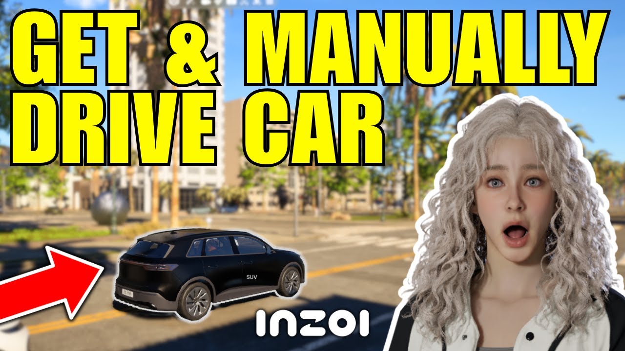 How To Get A Car & Manually Drive It In InZOI - YouTube