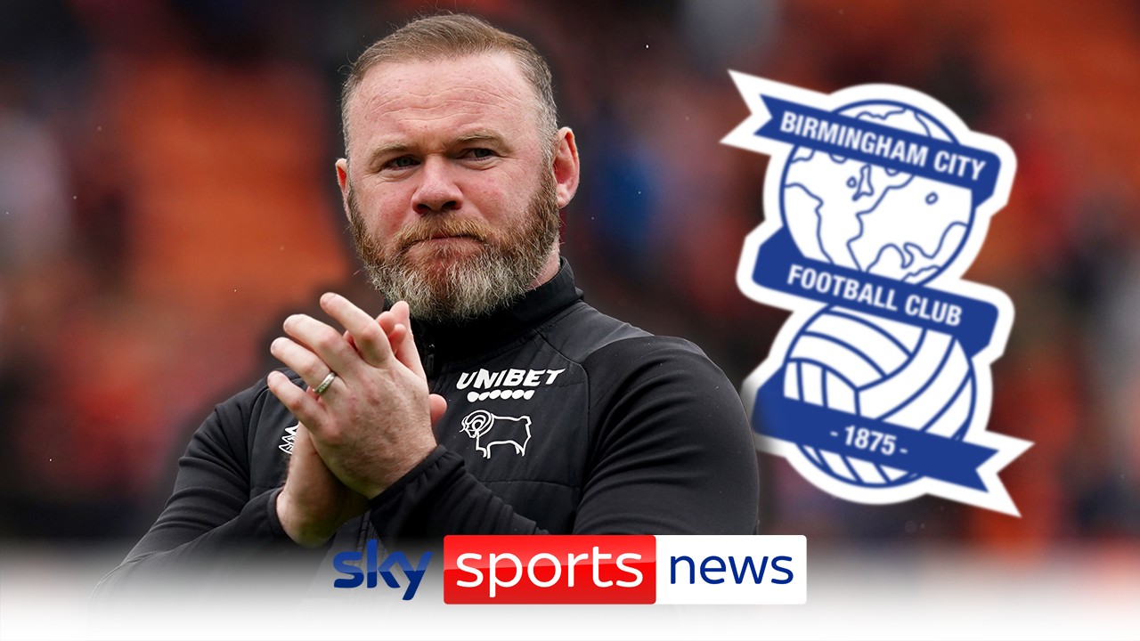 Birmingham City approach Wayne Rooney after John Eustace sacked by club ...