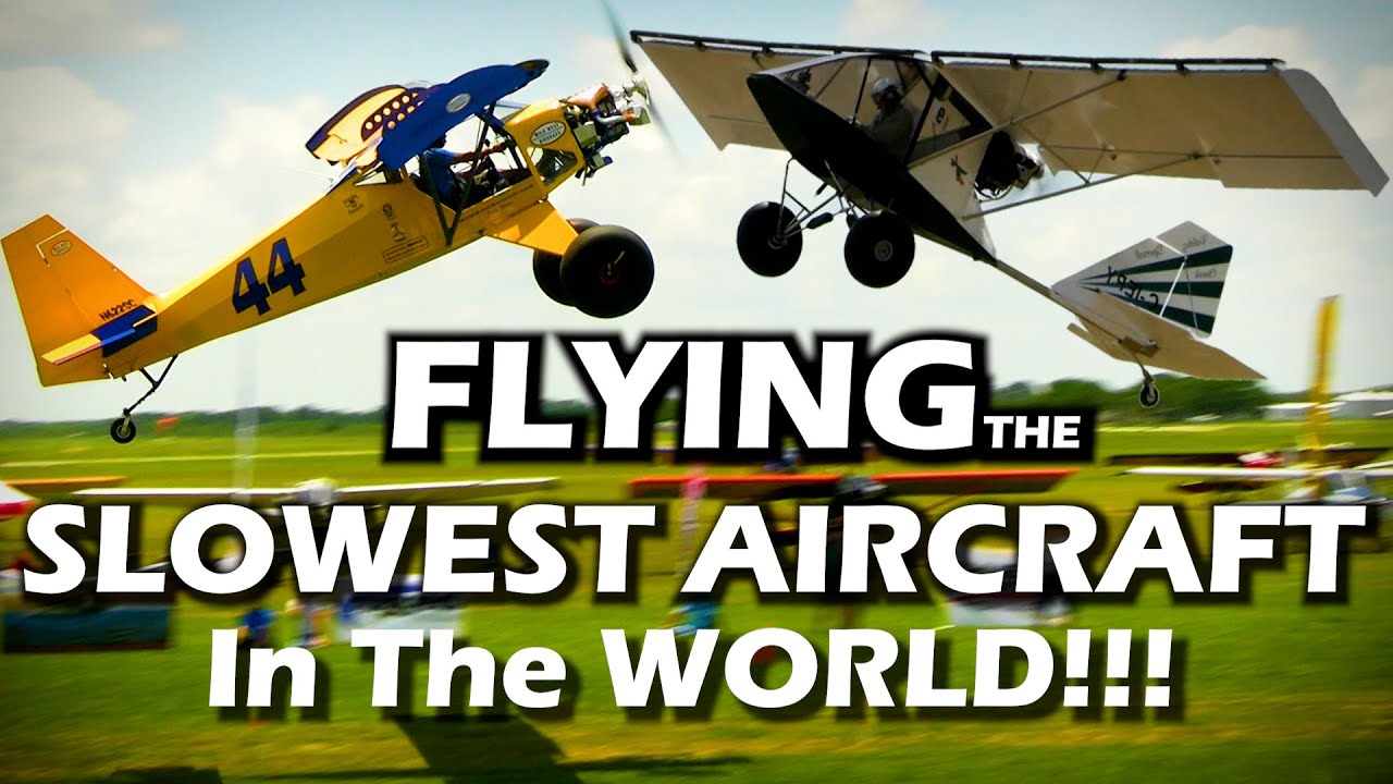 Fight in Flight! Slowest Aircraft in the World Sun-N-Fun 2023 - YouTube