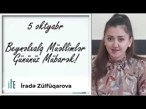 Əziz Müəllimlər, peşə bayramınız mübarək!
