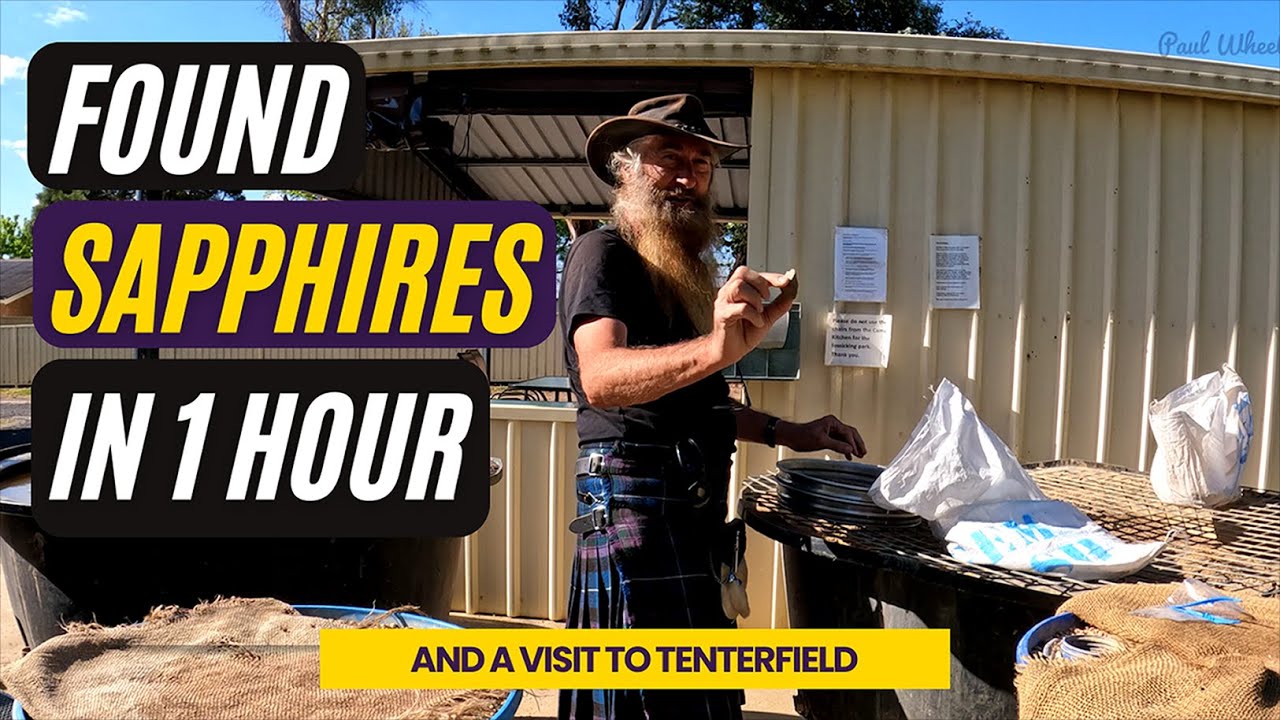Found Sapphires In Less Than An Hour - YouTube