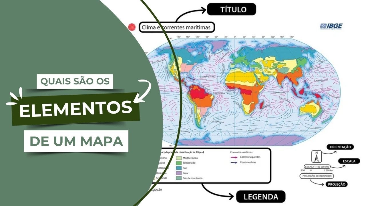 Você sabe quais são os Elementos básicos de um mapa? Entenda agora! - Professora Jonilde - YouTube