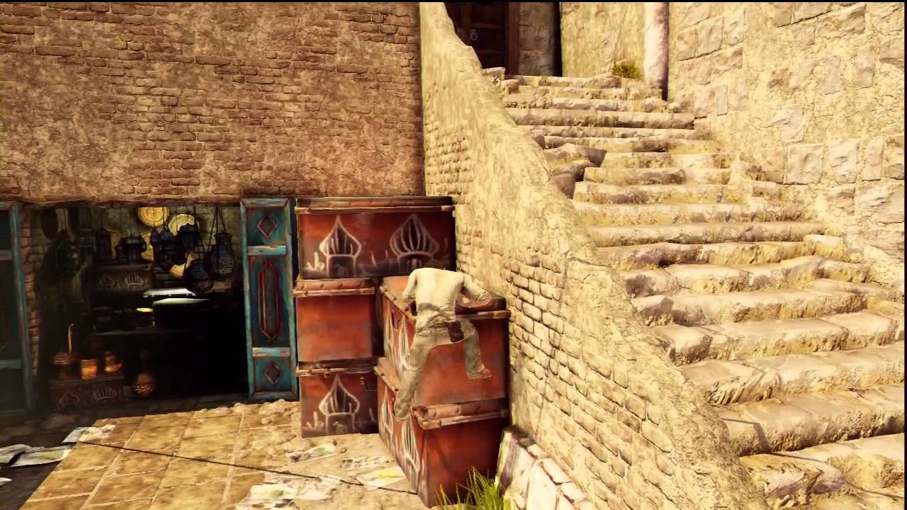 Uncharted 3 Treasure Locations: Treasure 49 Unusual Red Bead Necklace - YouTube