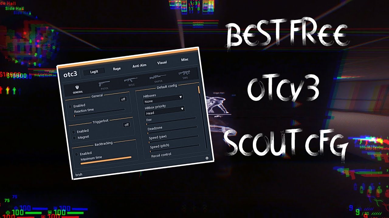 Best OTCv3 Scout Config Hittin P | CSGO HvH | FREE CFG! - YouTube