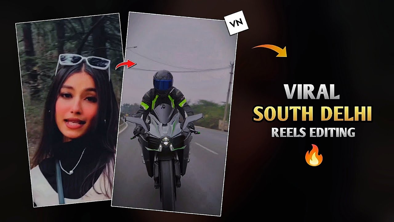 Instagram Trending Reels Video Editing Tutorial || Baby See Mai Hun South Delhi Ki - Ghaus Editz ...