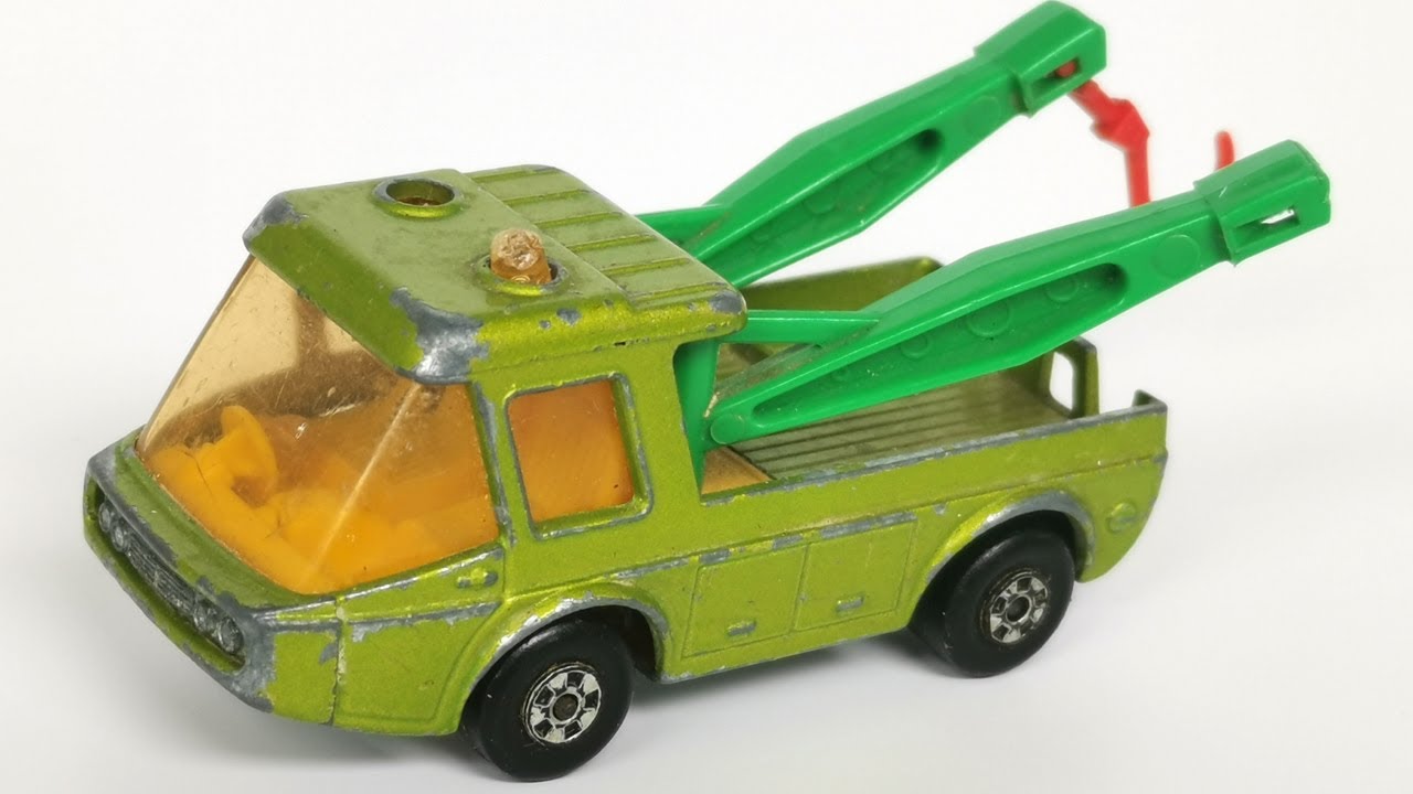 Matchbox renowacja Toe Joe nr 74. Holownik samochodów. Zabawka model ...