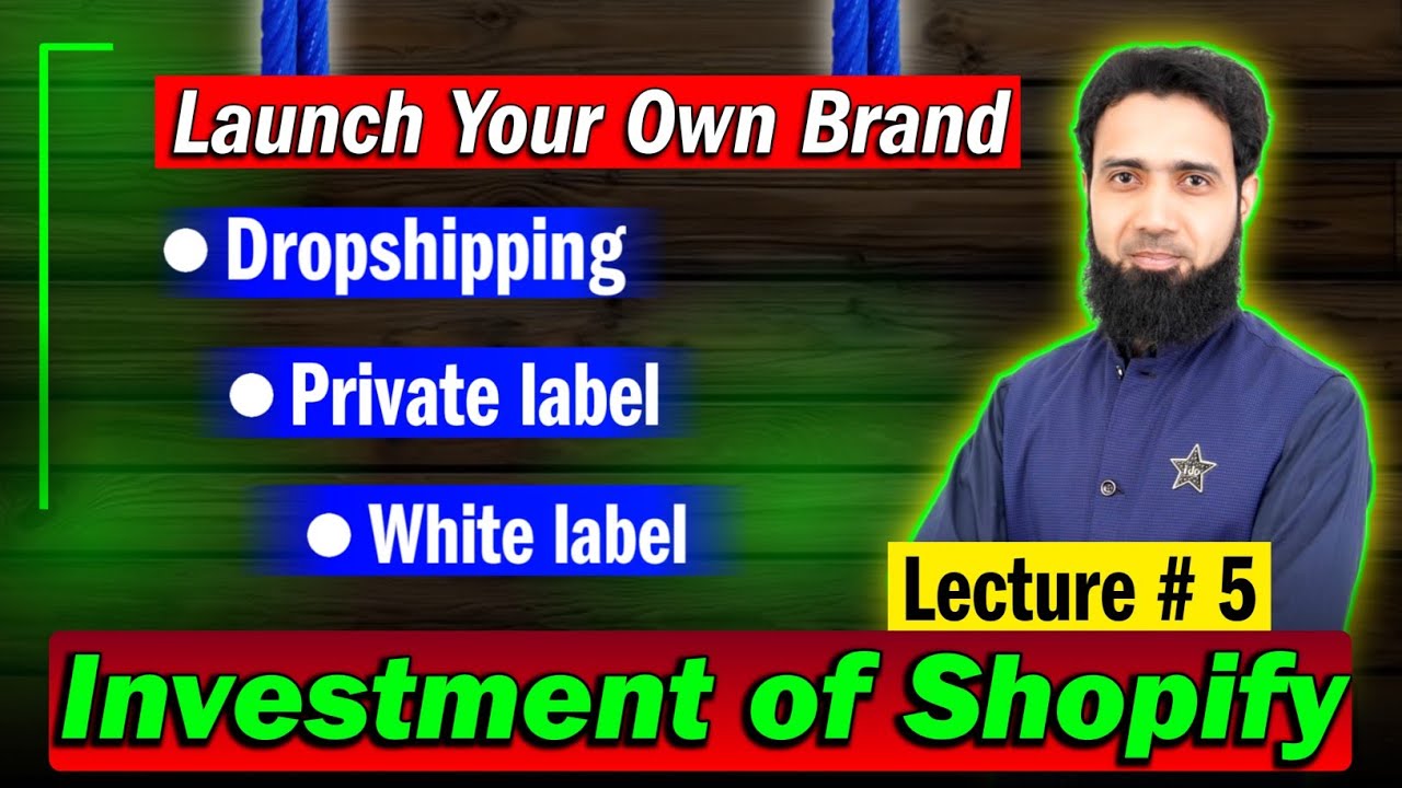 Investment of Shopify | Private Label | White Label | Dropshipping ...
