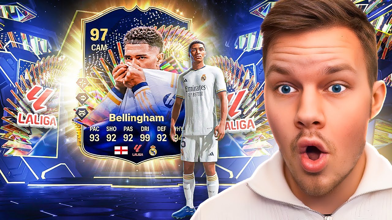 Jeg packede 97 TOTS JUDE BELLINGHAM TIL 15.000.000 COINS!!! - YouTube