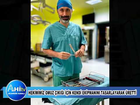 Doçent Doktor Hakkı Çağdaş Basat, Omuz Çıkıklarında Kullanılan El Aletlerini Yeniden Tasarlayarak, Ü