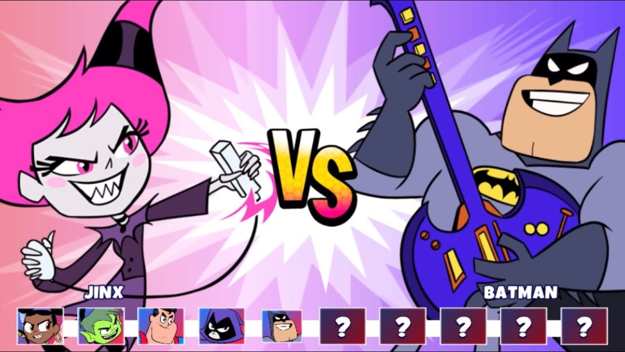 Teen Titans Go Jump Jousts 2 Jinx vs Batman Who Win ? | Cartoon Network ...
