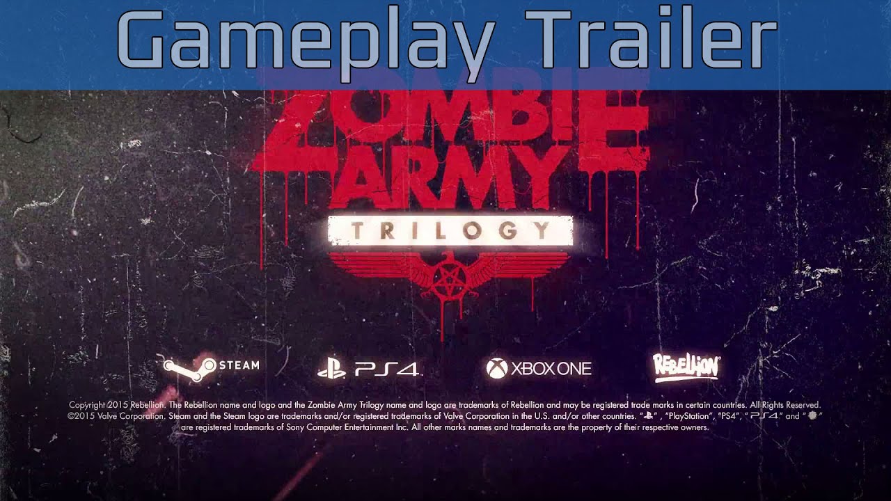 Zombie Army Trilogy - Gameplay Trailer [HD 1080P] - YouTube