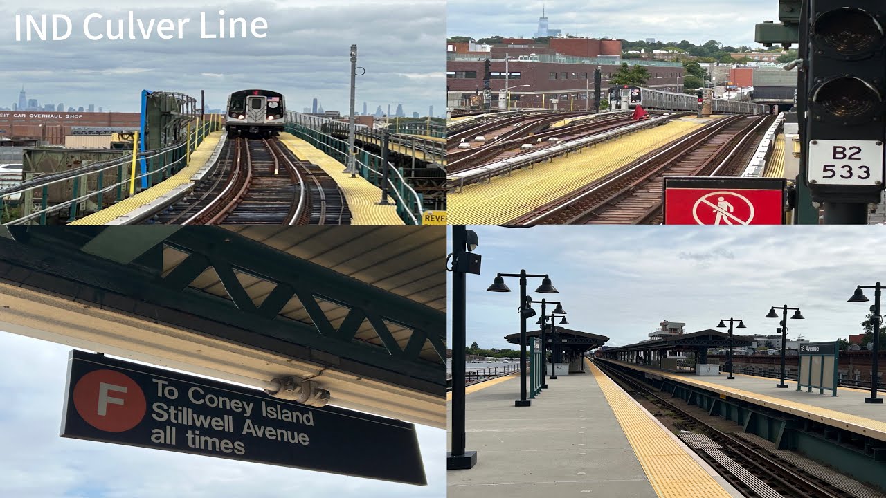 34 Minutes Of IND Culver Railfanning - YouTube