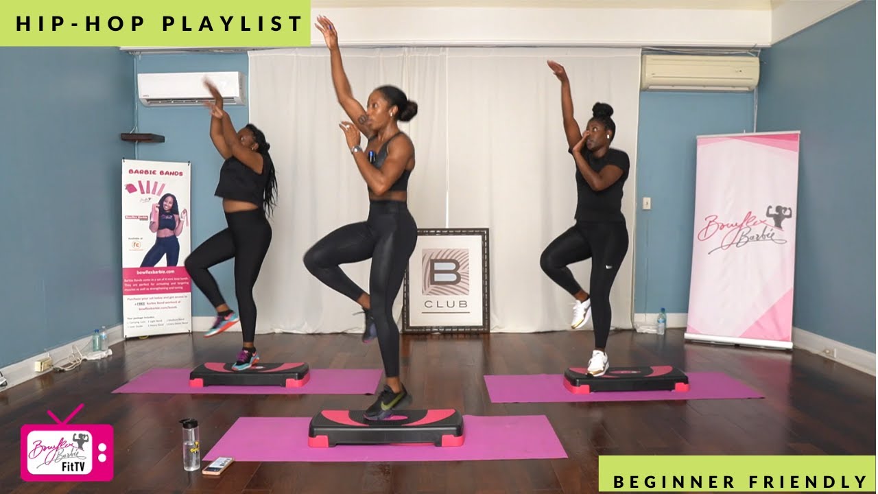 35 Min - Hip Hop Step - Beginner/Intermediate - YouTube