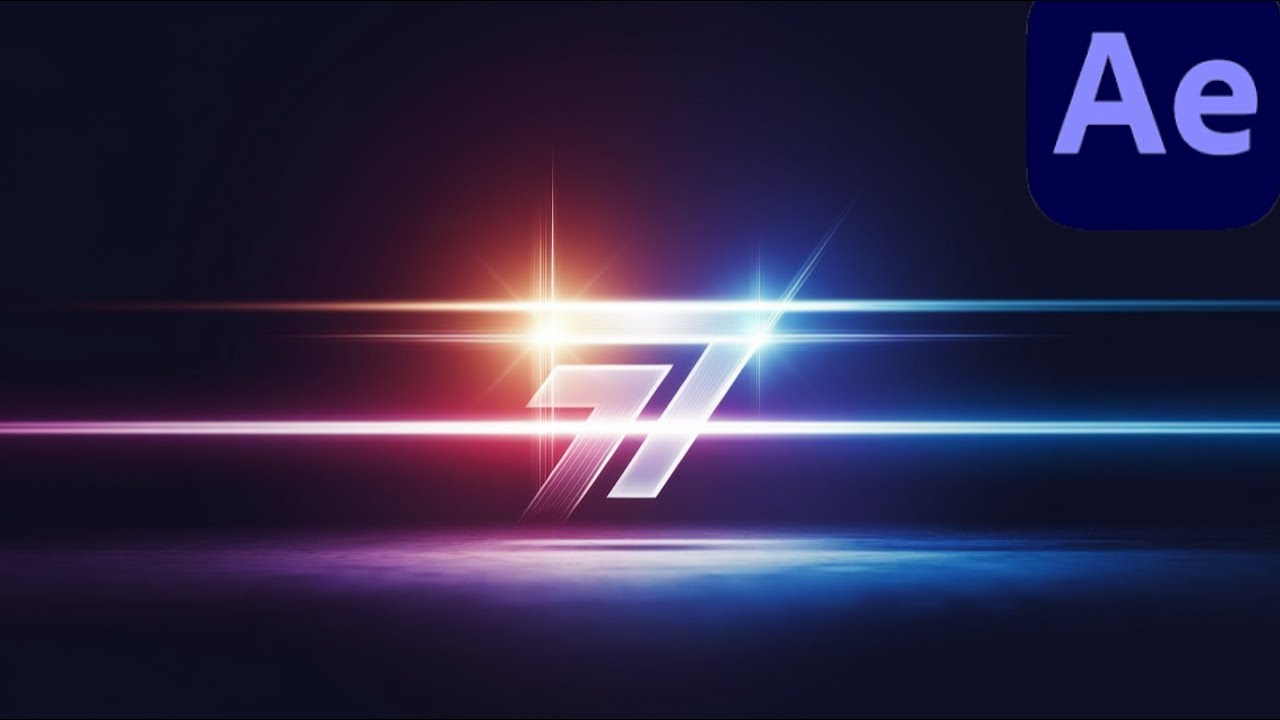 CREATE a STUNNING Cinematic Light Logo Animation in Adobe After Effects ...