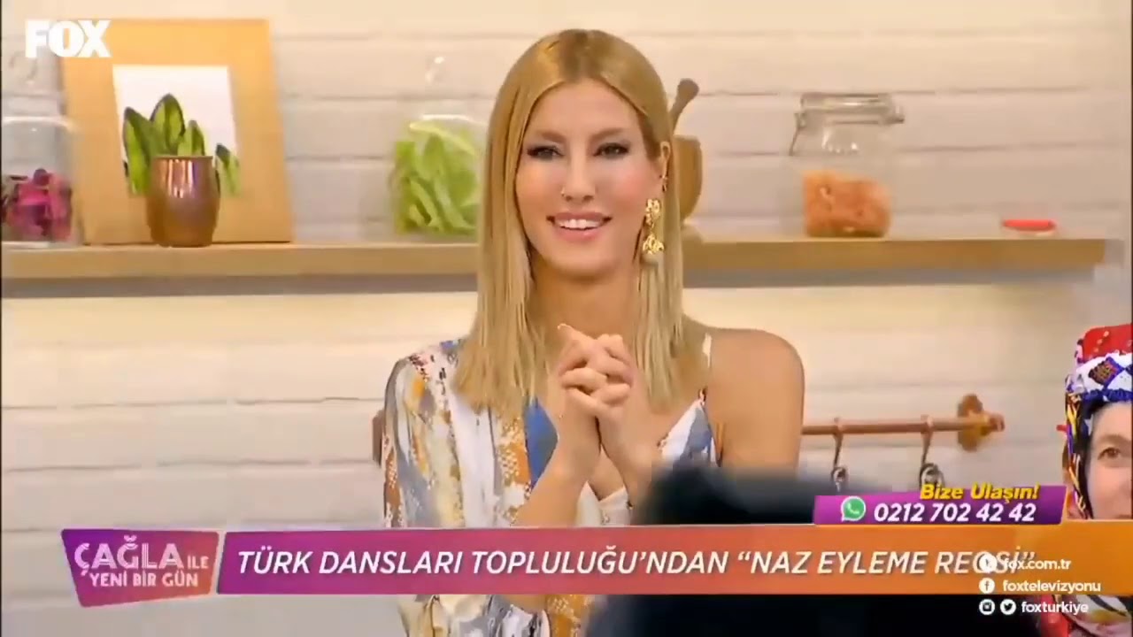 Naz Eleme Reqsi (Dansı) - FOX TV Çağla İle Yeni Bir Gün - YouTube