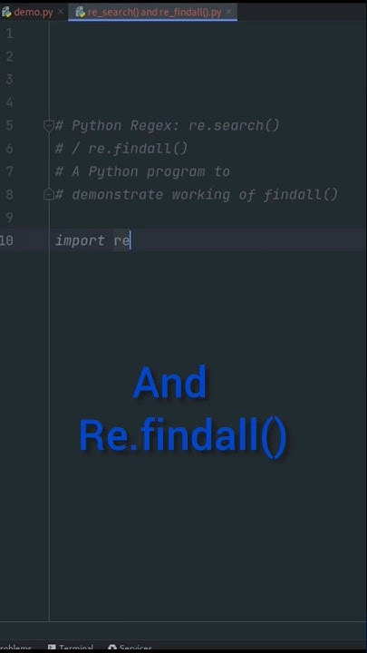 👉 python regex re.search() and findall() function #shorts #shortvideo #viral #python #shorts ...