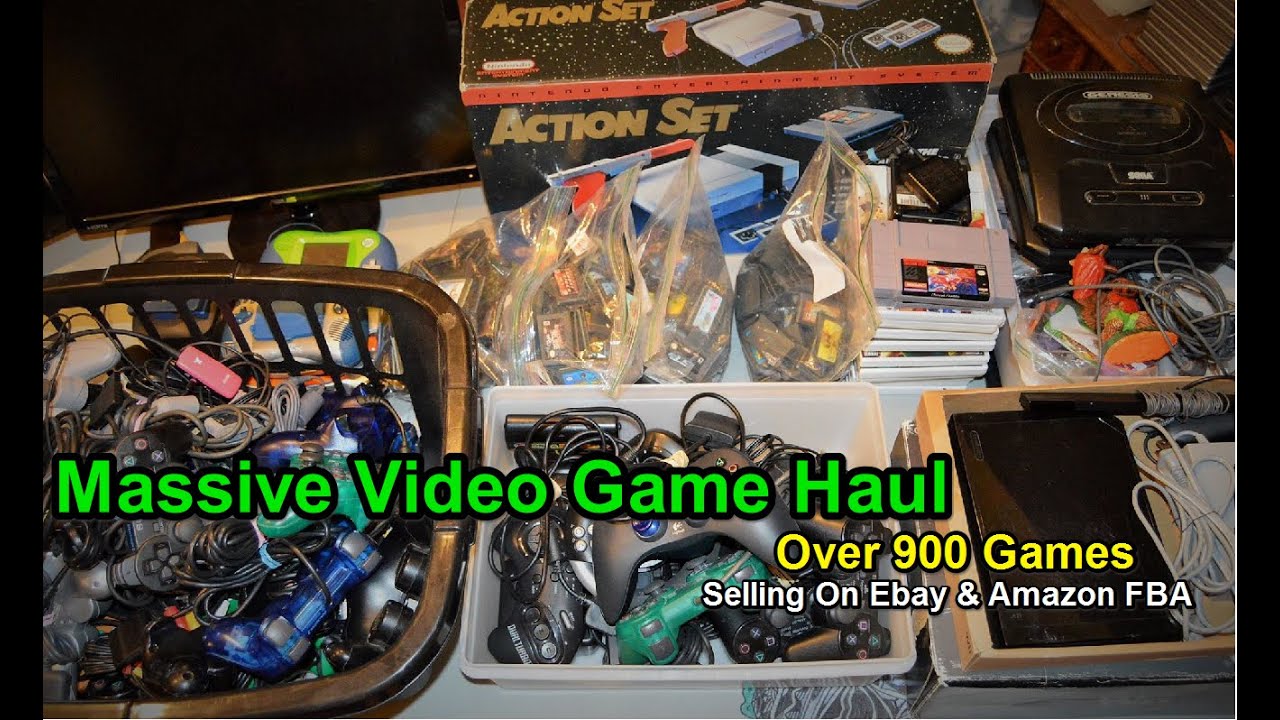Huge Video Game Reselling Haul - Over $4,000 Return - 900+ Video Games ...