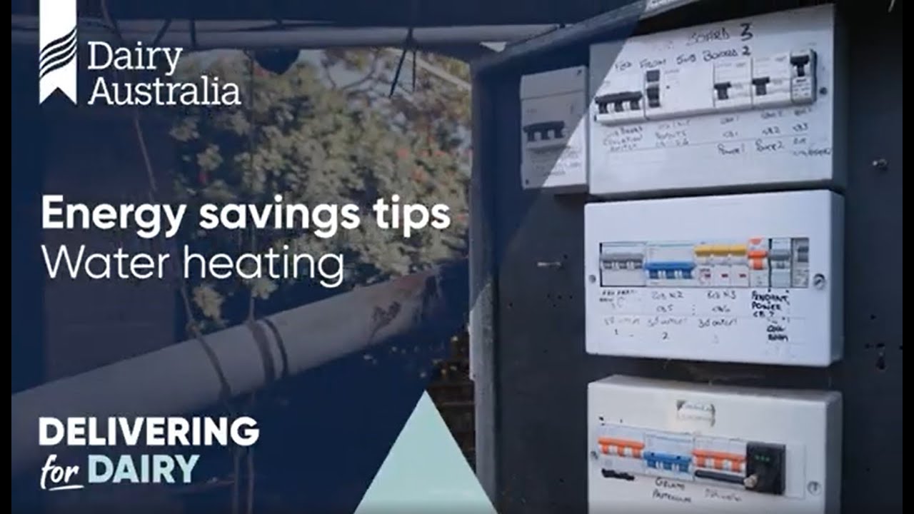 Energy saving tips – water heating - YouTube