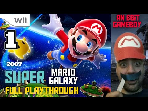 Luke plays SUPER MARIO GALAXY (2007) Part 1 - YouTube